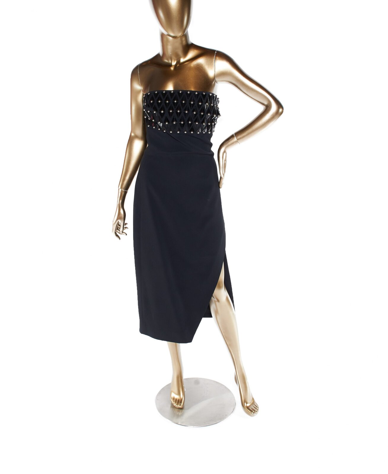 David Koma Strapless Dress - Janet Mandell David Koma Strapless Dress - Janet Mandell